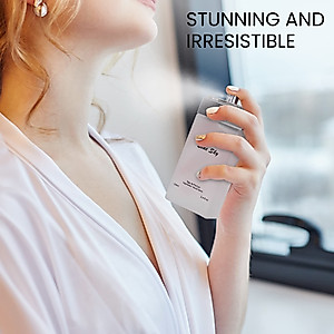 NovoGlow Blue Sky for Women - Aromatic Scents with finest oils for Men and Women - Enchanting Fragrance with Fruity, Floral Scent - 3.4oz Bottle Complete with Shiny Suede Pouch