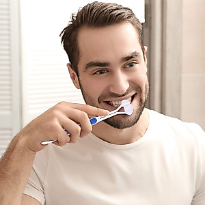 7pcs 3 Toothbrush Soft Bristle Toothbrush Toothbrush Manual Toothbrushes Three-Sided Toothbrush Soft Bristle Toothbrush Pp 3 Sided Toothbrush Soft Brush Soft Fur