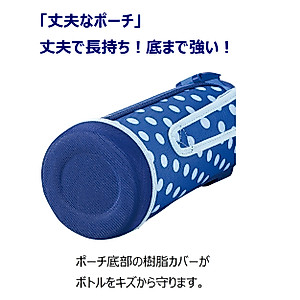 Elephant Seal (ZOJIRUSHI) Water Bottle Straight drink Sports Type sutenresuku-rubotoru 1.0l Blue Dots SD – bxl-fa10 – AZ