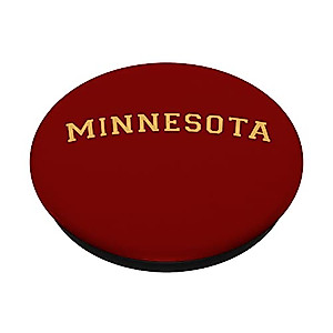 Minnesota USA Patriotic Birthday School University Gift PopSockets Swappable PopGrip