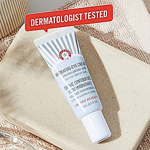 First Aid Beauty Hydrating Eye Cream With Hyaluronic Acid – Helps Reduce Puffiness and Hydrate, Smooths Fine Lines & Wrinkles – 0.5 oz