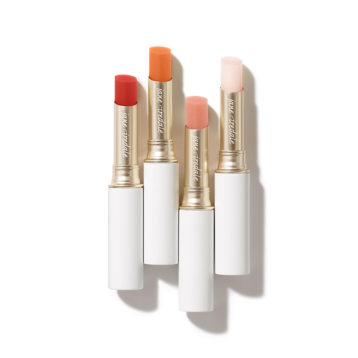 Jane Iredale Just Kissed Lip and Cheek Stain, PH-Activated Formula Delivers Long-Lasting Custom Color with Hydrating Botanical Oils, Cruelty-Free