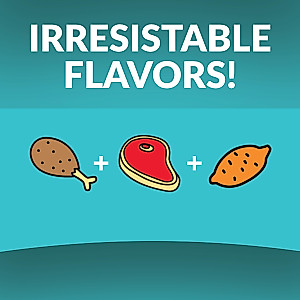 Pup Corn Plus - Puffed Dog Treats with Prebiotics and Probiotics - Holiday Cheer Flavored (24oz) - Made in USA