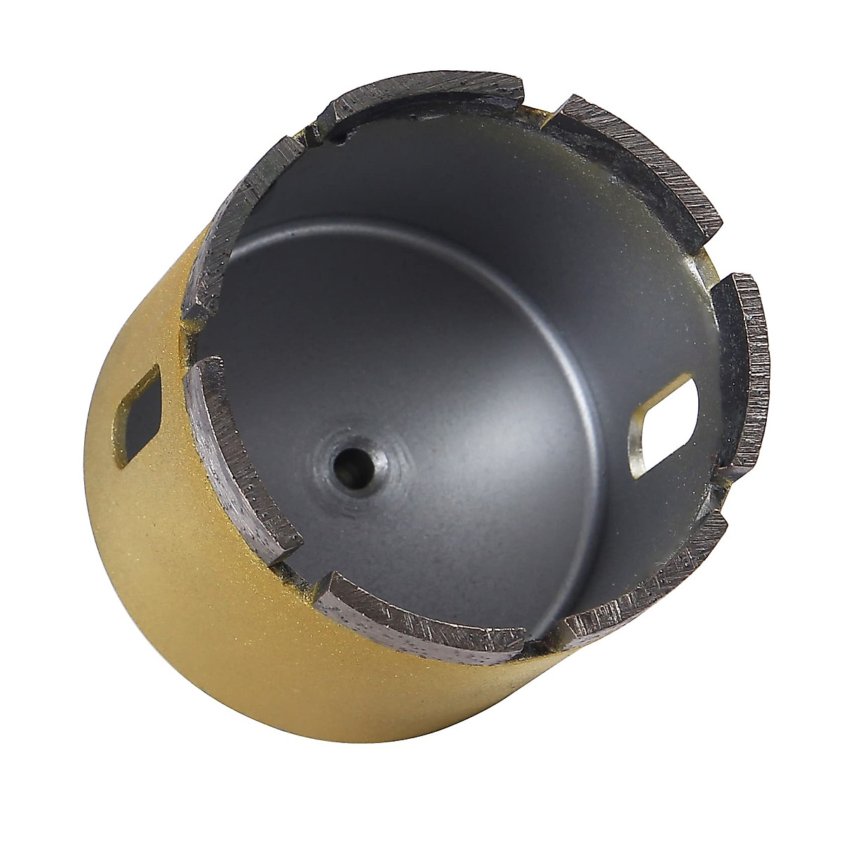 2-3/8 Inch Masonry Hole Saw, Diamond Hole Saw, Heavy Duty Dry Core Bits for Concrete, Brick, Cinder Block, 3/8 inch Shank, Core Drill Bit Extra Long Depth of Cut