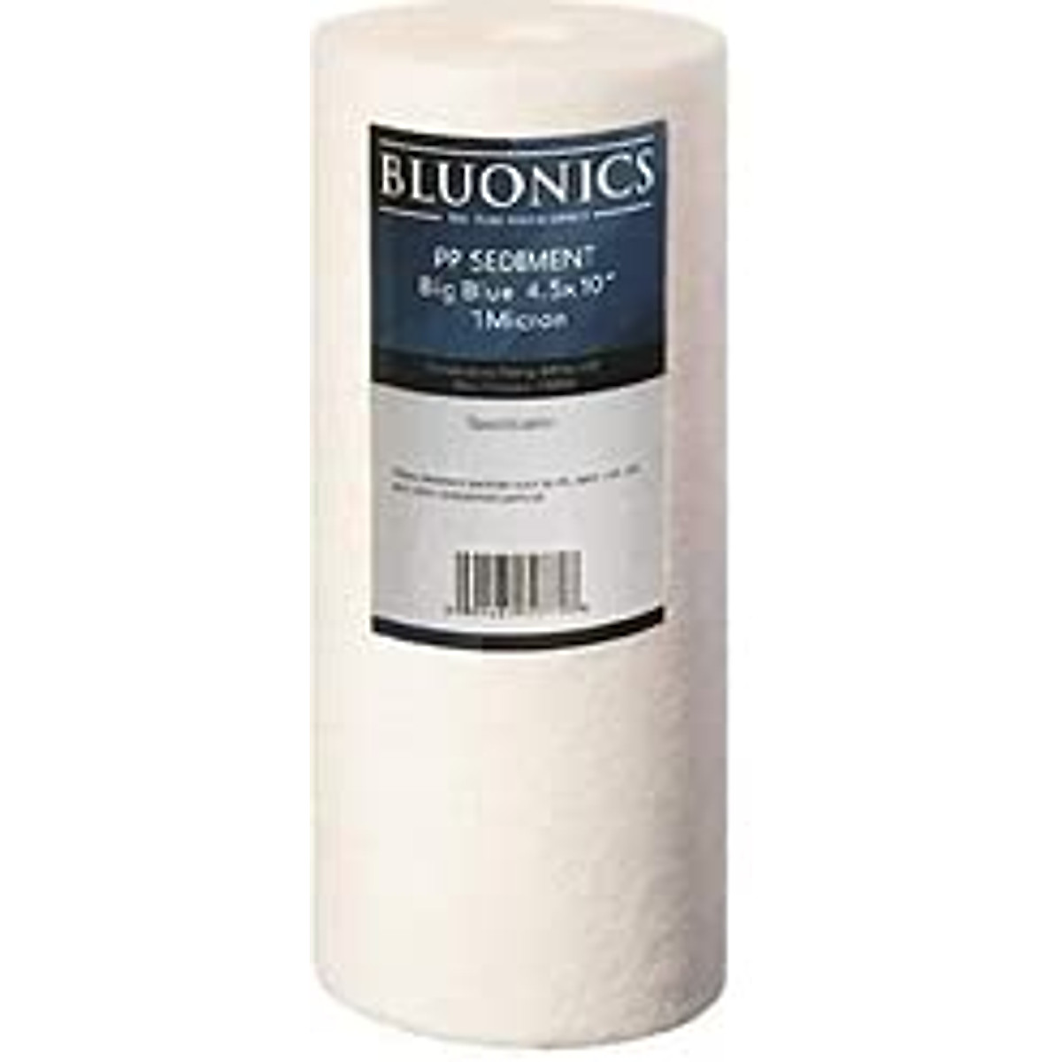 Bluonics 4 Sediment Water Filters (1 Micron) 4.5" x 10" Whole House Cardridges