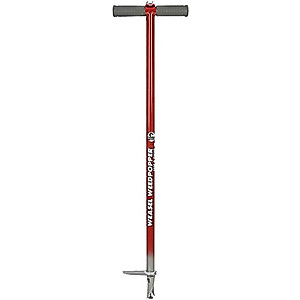 Garden Weasel 95204 WeedPopper Step & Twist, Easy Weed Removal, No Chemicals, Easy Cleanup, Weather and Rust Resistant