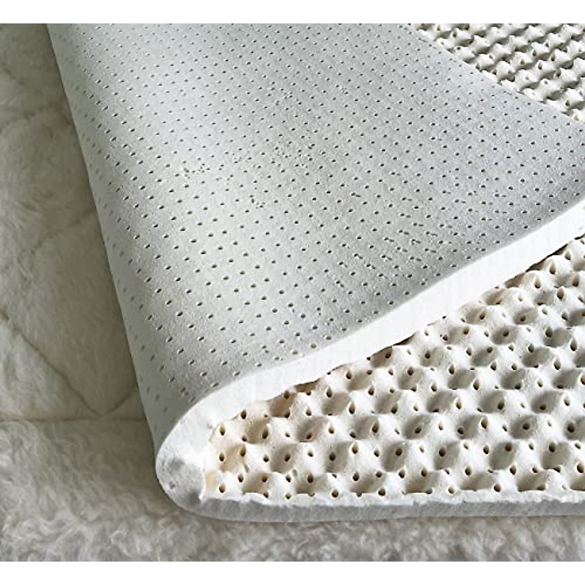 Egg Crate Mattress Topper (Queen / 2.4 inch Egg Crate/Soft)