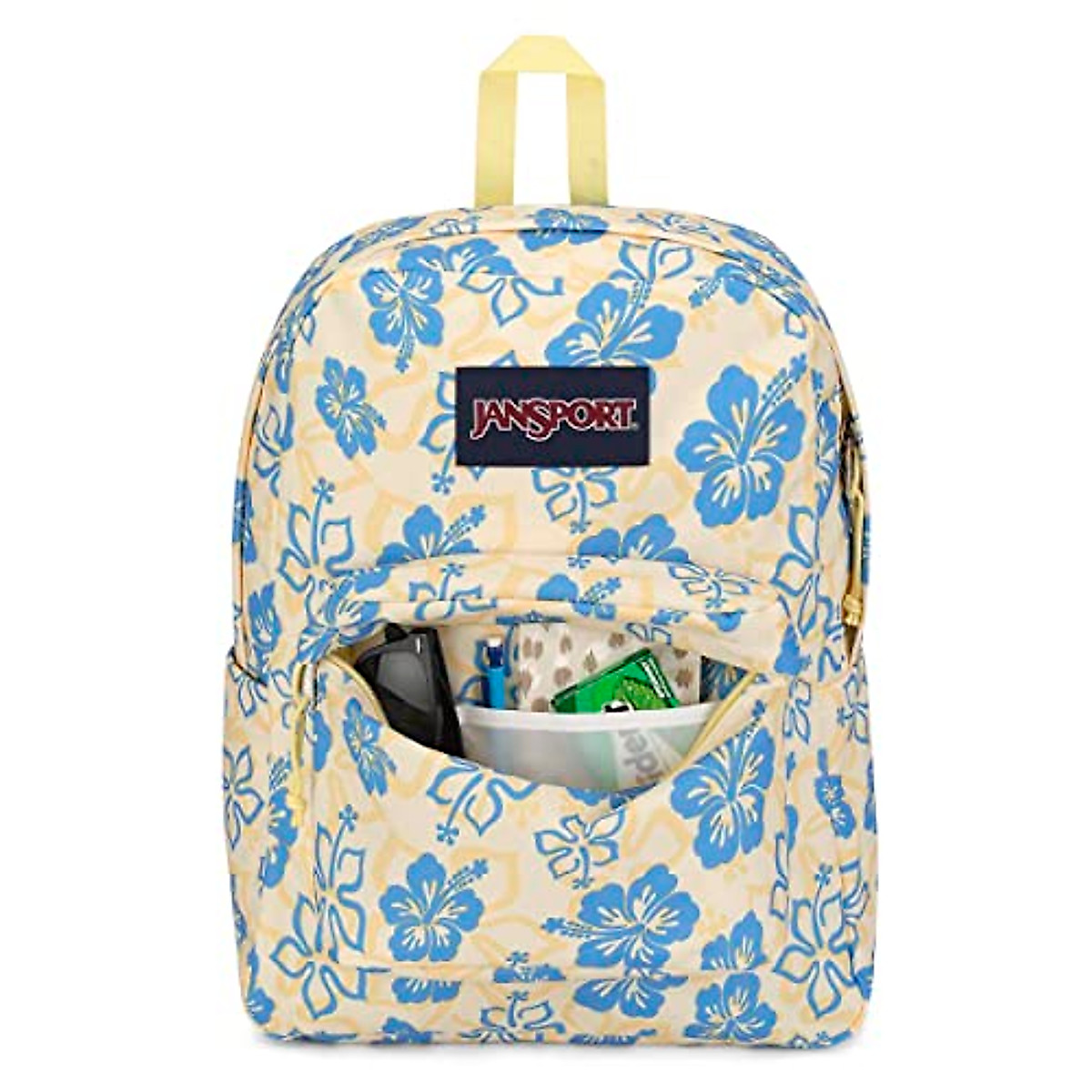 JanSport Superbreak Backpack - Durable, Lightweight Premium Backpack, Island Icons