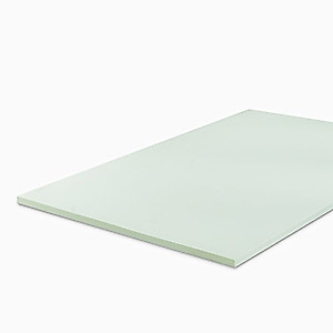 ZINUS 1.5 Inch Green Tea Memory Foam Mattress Topper / Pressure-Relieving Layers / CertiPUR-US Certified, King