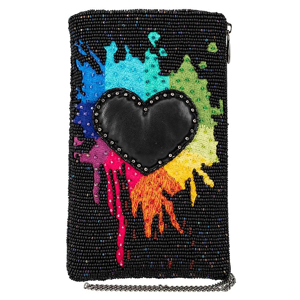 Mary Frances Express Yourself Crossbody Phone Bag, Multi