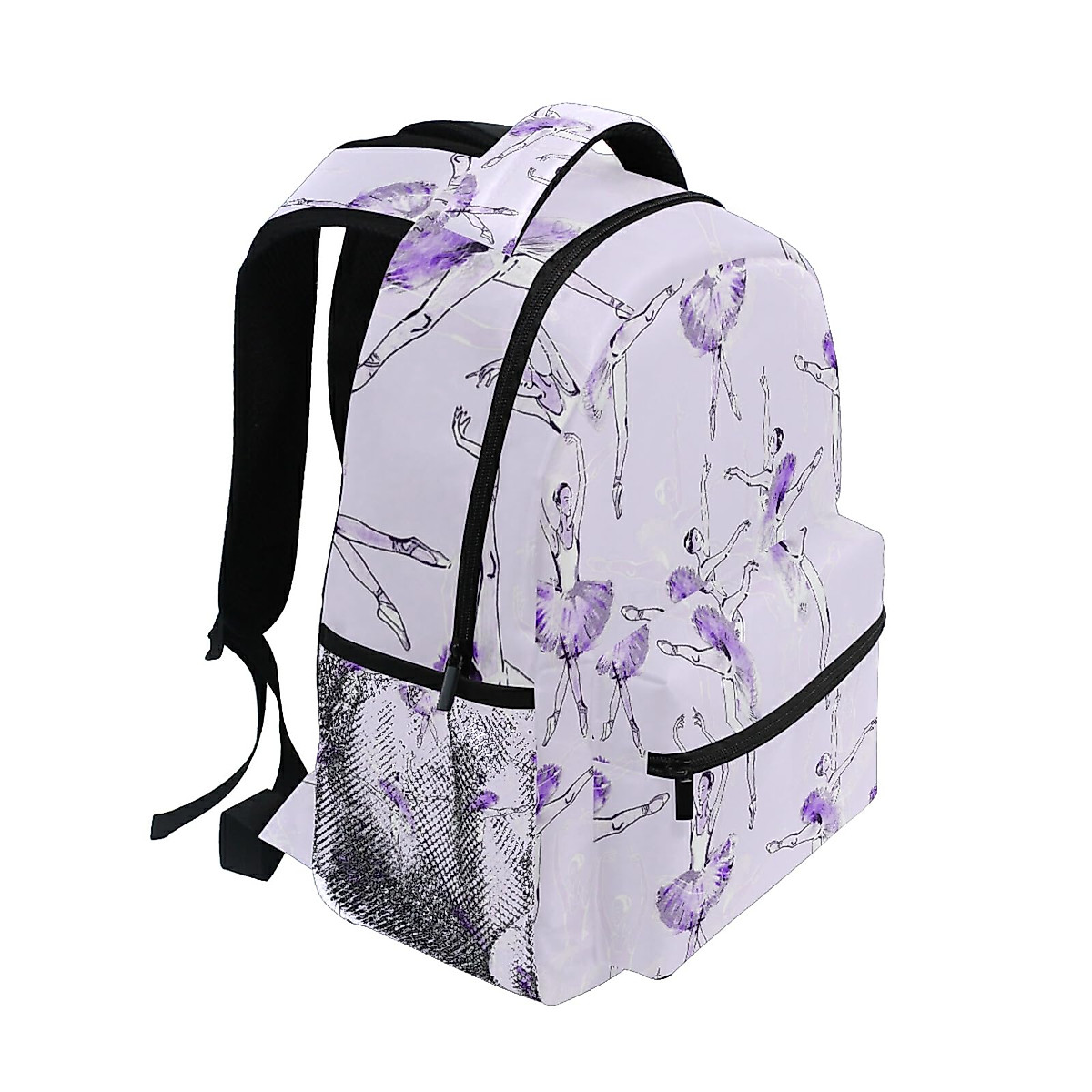 Ballet Ballerinas Kids Backpack for Boys Girls Backpacks Preschool Toddler BookBags Kindergarten Elemetary School Bags