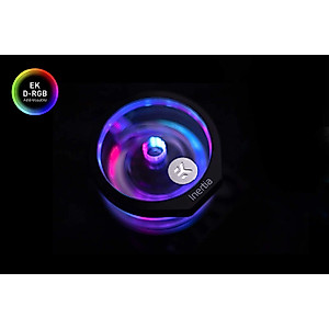 EKWB EK-Quantum Inertia D5 PWM Pump, Digital RGB, Plexi