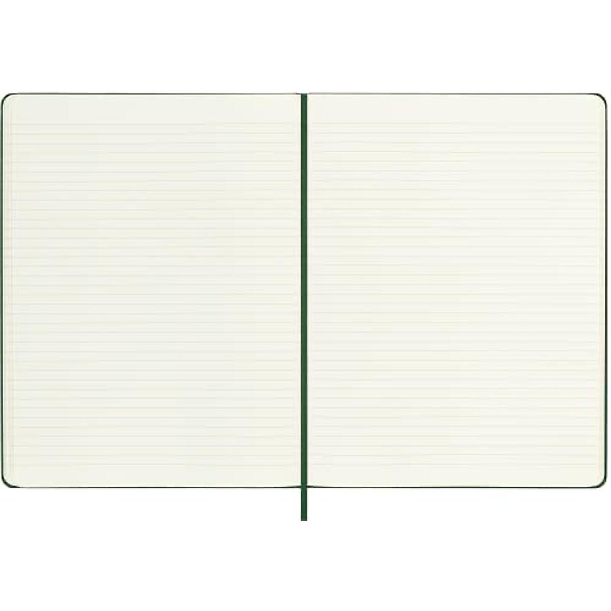 Moleskine Notebook, Extra Large, Ruled, Myrtle Green, Hard Cover (7.5 x 9.75)