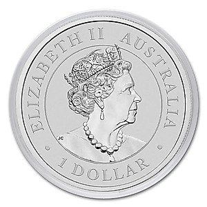 AU 2007 - Present (Random Year) Australian 1 oz Silver Koala Coin Brilliant Uncirculated (BU - in Capsule) with Certificate of Authenticity $1 Mint State