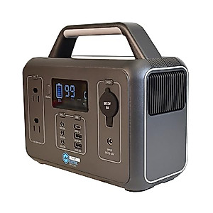 Portable Power Station | Massimo Back up Battery with Built-in AC/DC/USB Outlets | CPAP Power Supply, Solar Generator(Solar Panel Not Included) (300W)