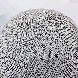 Women Mesh Sun Hats Summer Beach UV Protection UPF Packable Wide Brim Chin Strap (Grey)