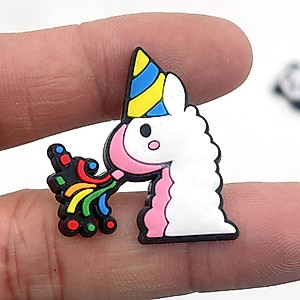 Scxxbsw 12PCS Cartoon VSCO Shoe Charms Fit For Clog Sandals Shoe Decoration For Kids Girls Women party Favors…