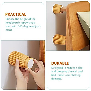 DOITOOL Bed Stoppers s Bedside Anchor 10 pcs Adjustable Bed Bed Anti Tool headboard Wall Support Telescopic Bed Support Frame Anti- Shake Screw Holder Headboard Stoppers