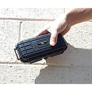 Casematix 7 inch Waterproof 360 Action Camera Case Compatible with Ricoh Theta Z1 360 Degree Camera, Case Only