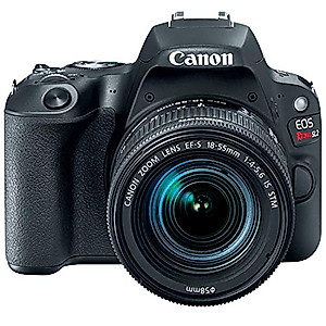 Al's Variety- Canon EOS 250D (Rebel SL3) DSLR Camera with 18-55mm f/4-5.6 is STM Zoom Lens + 64GB Memory + Lenses, Filters, Case,Tripod, and More(30pc Bundle) (Renewed)