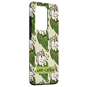 Galaxy S20 Ultra Uni Corn Unicorn Funny Motivational Quotes Pink Case
