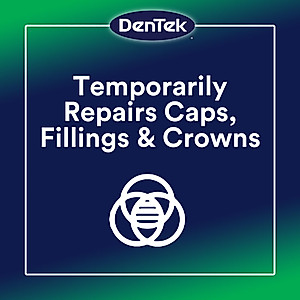 Dentek Temparin Max Repair Kit, 13+ Repairs, 2.64 Grams (Pack of 6)