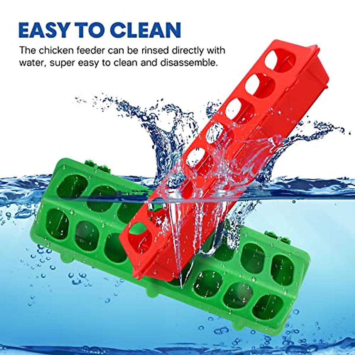 Dispenser Pigeon Dish 3pcs Bird Feeder Trough Pigeon Feeding Dish Quail Feeder Trough Food for Breeding Farming (Assorted Color) Small Feeder Poultry