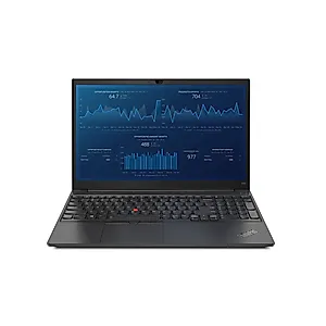LENOVO ThinkPad E15 Gen 3 Business Laptop, 15.6" Full HD Display, AMD Ryzen 5 5500U Processor, 16GB DDR4 RAM, 256GB SSD, USB Type-C, Webcam, HDMI, Wi-Fi, Bluetooth, Windows 10 Pro, Black (Renewed)