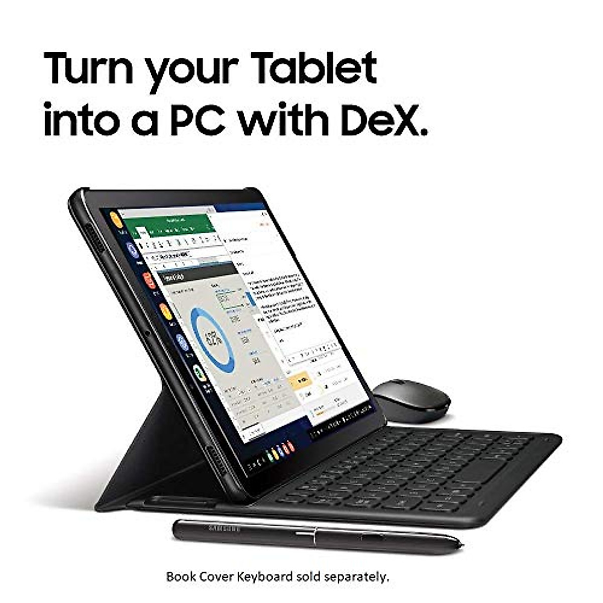 Samsung Galaxy Tab S4 10.5 inches (S Pen Included) 64GB, Wi-Fi Tablet - Black (Renewed)