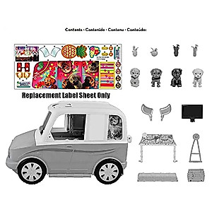 Replacement Parts for Barbie Ultimate Puppy Mobile Playset - DLY33 ~ Replacement Labels - Stickers Sheet