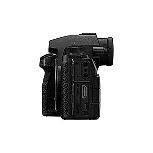 Panasonic LUMIX S5IIX Mirrorless Camera, 24.2MP Full Frame with Phase Hybrid AF, Unlimited 4:2:2 10-bit Recording, 5.8K Pro-Res, RAW Over HDMI, IP Streaming with 20-60mm F3.5-5.6 Lens - DC-S5M2XKK