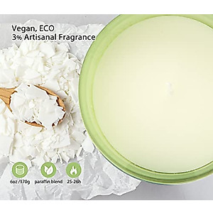 Gardenia Scented Candles 2 Pack Gifts Set Aromatherapy Candles for Home Scented, 6 Oz Natural Jar Candles Gift for Women Mom Valentines Birthday Mother's Day Housewarming