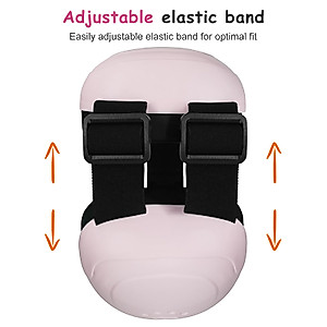 BERGWERK Dog Ear Muffs For Dog Hearing Protection,29dB NRR Dog Earmuffs for Noise Protection (Pink, Medium)