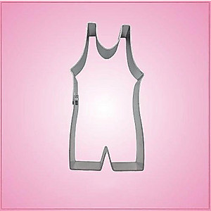 Singlet Cookie Cutter 4 inches by 2 inches-aluminum