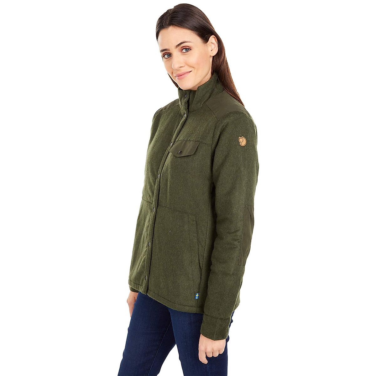 Fjällräven Canada Wool Padded Jacket Deep Forest SM