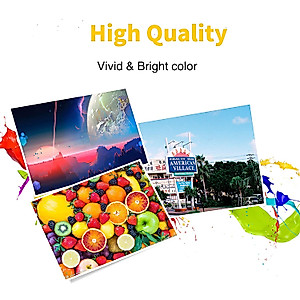 JetSir Compatible Ink Cartridges Replacement for Canon 270 271 XL 6 Color High Yield (PGBK/Black/Cyan/Magenta/Yellow/Gray), Worked with Canon Pixma MG7720 TS9020 TS8020 Printer