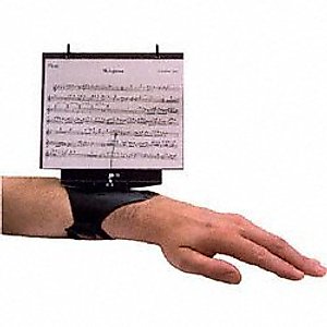 DEG Music Products Flutist's Friend Flute Lyre with Flip Folder