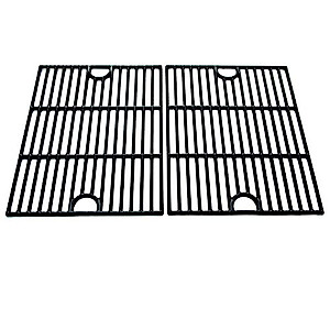 Direct Store Parts DC104 Polished Porcelain Coated Cast Iron Cooking Grid Replacement for Uniflame, K-Mart, Nexgrill, Uberhaus Gas Grills