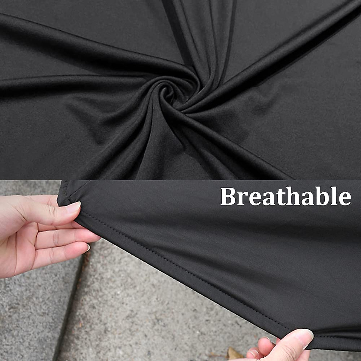 WinPower Indoor Motorcycle Cover Velvet Stretch Elastic Dust-proof Covers for Motorbikes, 96inches