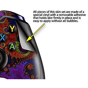 WraptorSkinz Decal Style Vinyl Skin Wrap compatible with XBOX One Original Wireless Controller Classic