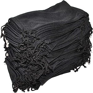 2000 PCS Eyeglasses Microfiber Pouches Cleaning Case Bag Black