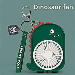 Mini Fan Battery Operated Handheld Fan USB Powered Personal Mini Fan 3 Speeds,Enhanced Airflow, Rechargeable Quiet Pocket Fan for Home Office Bedroom Desktop