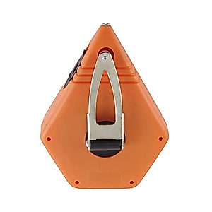 Keson P100 Octoganal Chalk Line Reel, 1.5mm String, 2-4-Ounce Capacity, 100-Foot