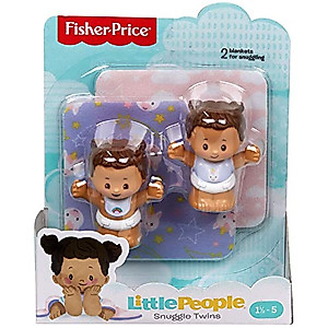 Fisher-Price Little People Snuggle Twins, Figure Set for Toddlers
