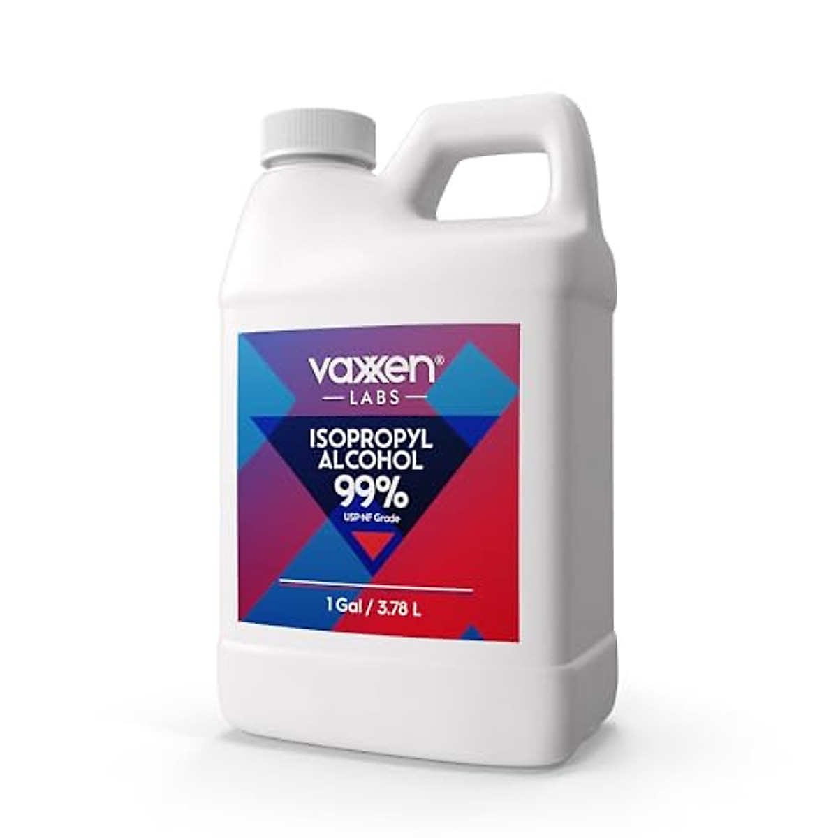 Isopropyl Alcohol 99% (IPA) - USP-NF Concentrated Rubbing Alcohol - Made in USA - 128 Fl Oz/Gallon (1 Gallon)
