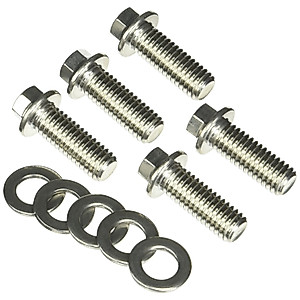 ARP 6231000 Stainless Steel 3/8-16 Hex Bolts - Pack of 5