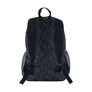 BROGEND Casual Small Backpack Folderable Daypack 15L for Hiking and Traveling (15L-Foldable, Black-F)