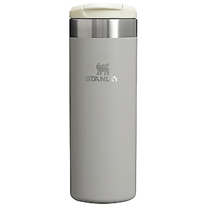 Stanley AeroLight Transit Bottle 16 oz | Locking Drink Through Lid | Leak Resistant Water Bottle or Coffee Travel Mug | Lightweight Insulated Stainless Steel | BPA-Free | Ash
