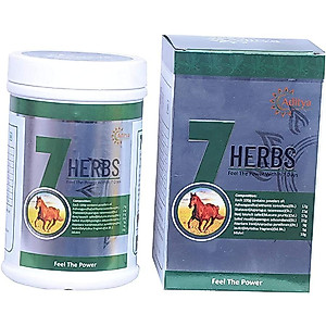 Aditya Natural AYURVEDIC Energy Booster Powder Medicine - 7 Herbs Feel The Power - Aditya Ayurvedic Pharmacy