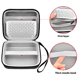 Hard Travel Router Case for NETGEAR Nighthawk M5 M6 Pro 5G Mobile Hotspot with WiFi 6 (MR5200, MR5100)/ M1 Mobile Hotspot 4G LTE Router MR1100 (Box Only)